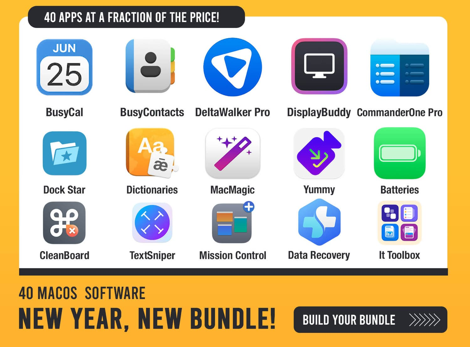 Bundlehunt: Nowy pakiet Mac z 40 aplikacjami premium